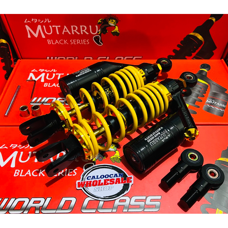 MOTO GP SHOCK MUTARRU BLACK SERIES 285MM-305MM AEROX | NMAX | Shopee ...