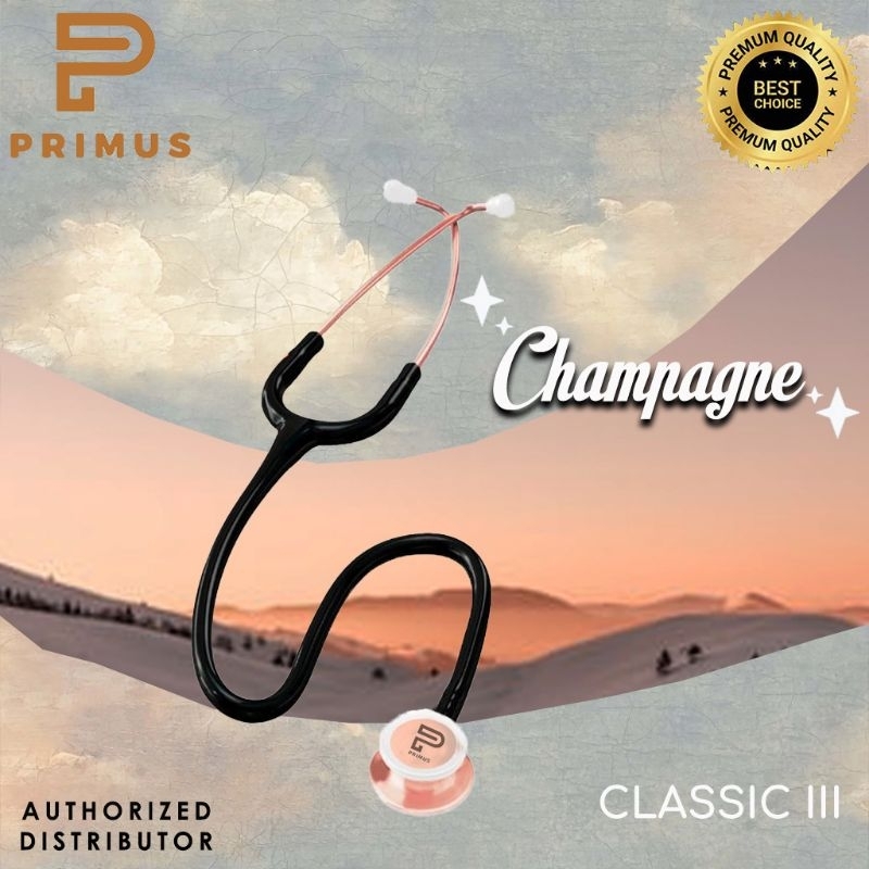 PRIMUS Champagne Classic III Stethoscope | Shopee Philippines