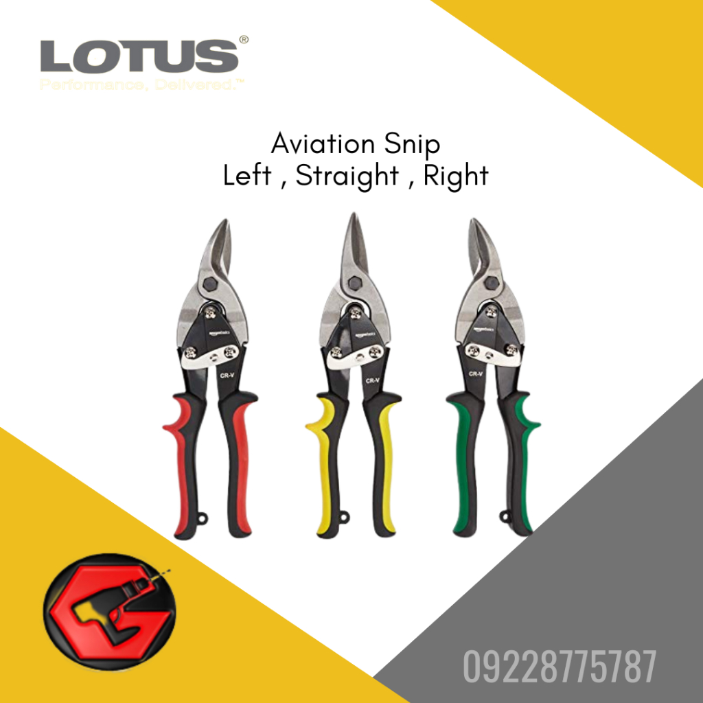 LOTUS Aviation Snip (LEFT, RIGHT, STRAIGHT) | Shopee Philippines