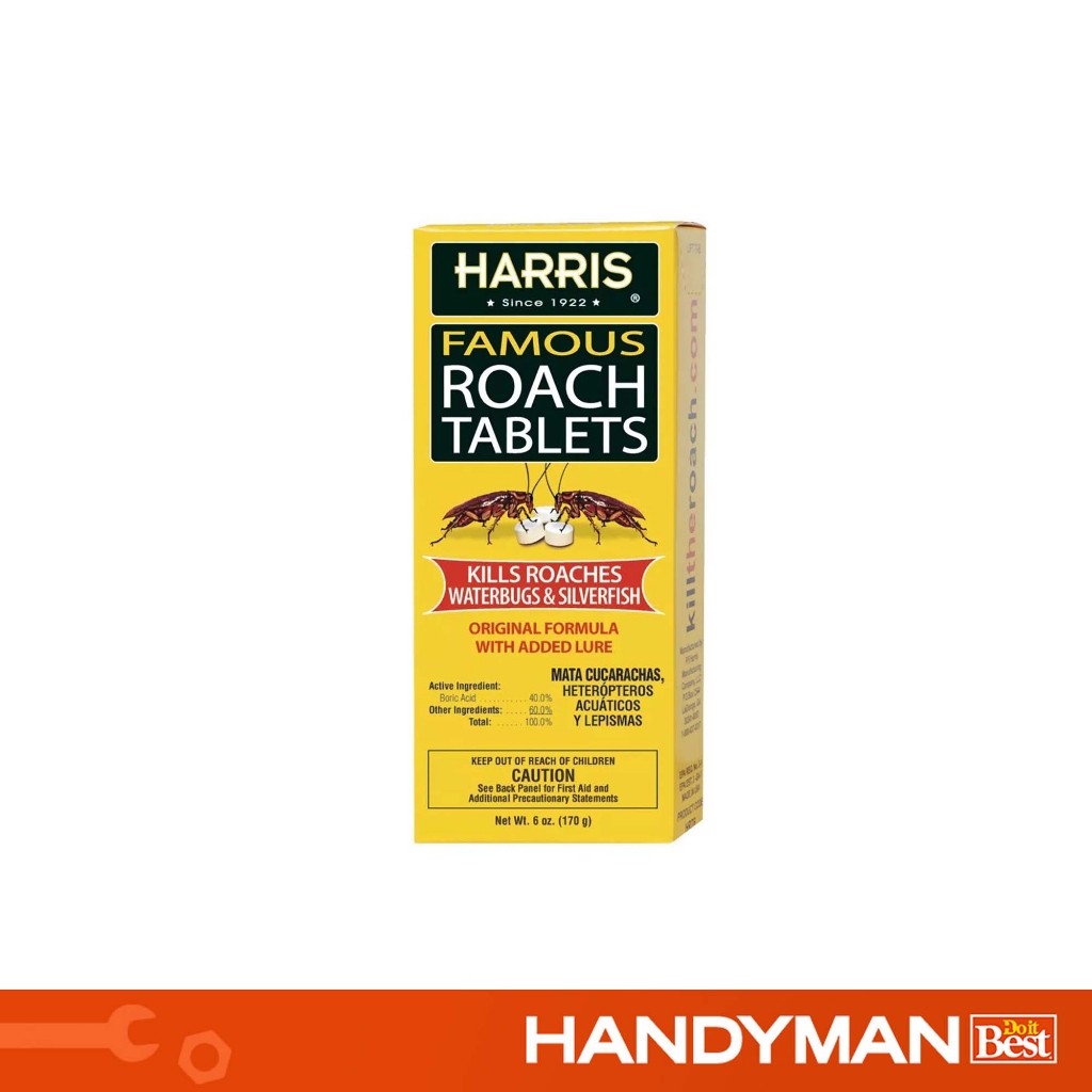 Harris Famous Roach Tablets (HRT6-60D) | Shopee Philippines