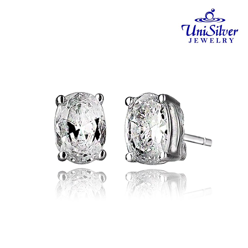 Unisilver 925 Sterling Lady's Earring (ES005-2001) | Shopee Philippines