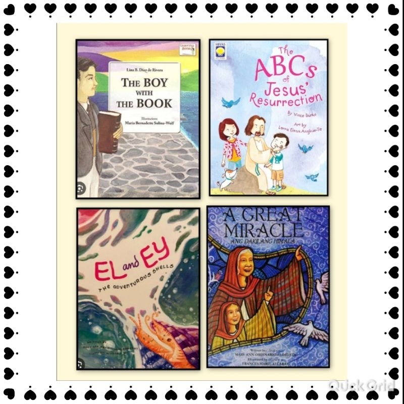 A Great Miracle,El and Ey,The Boy with The Book and The Abc's of Jesus ...