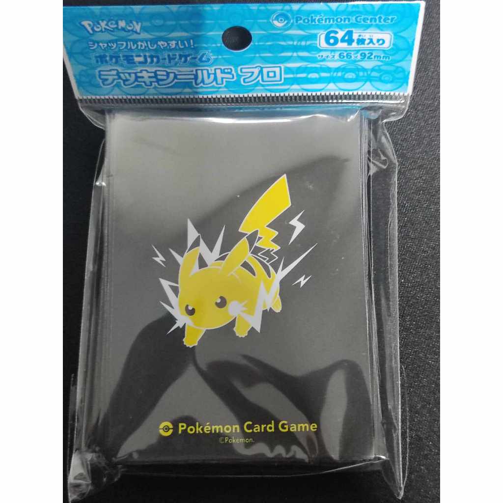 Pokemon Card Game Deck Shield Pro Pikachu Japan Exclusive Card Sleeves | Shopee Philippines
