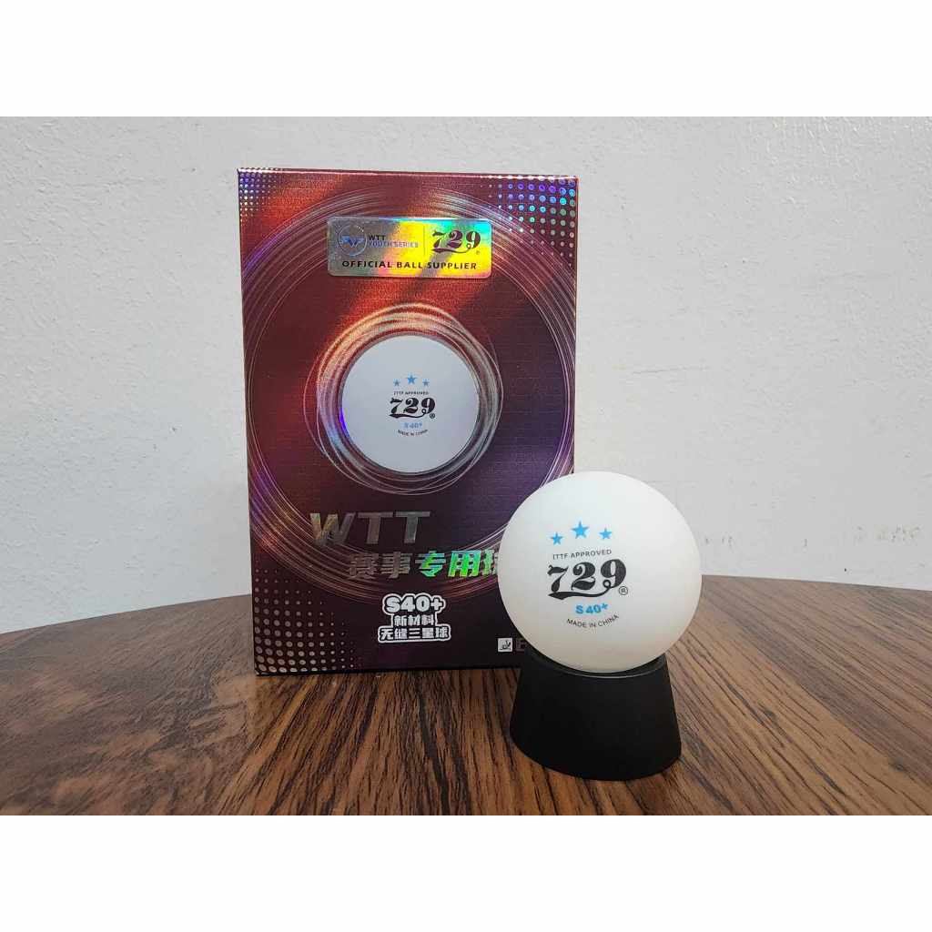 Table Tennis Ball WTT 729 S40+ 3 Star (Per pc) | Shopee Philippines
