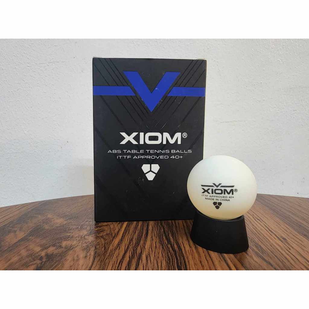 Table Tennis Ball XIOM ABS 40+ 3 Star (Per pc) | Shopee Philippines