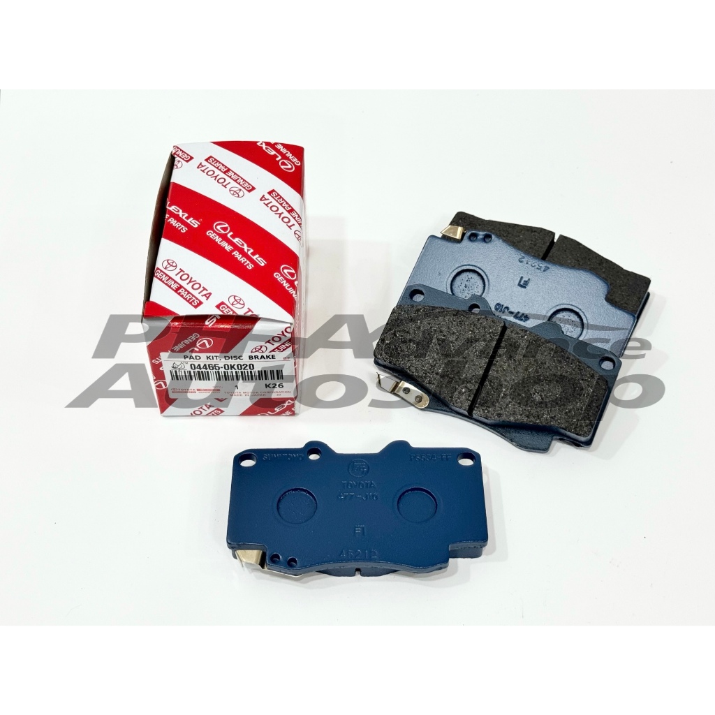 Toyota Fortuner Brake Pads 2005-2011 (FRONT) 04465-0K020 | Shopee ...
