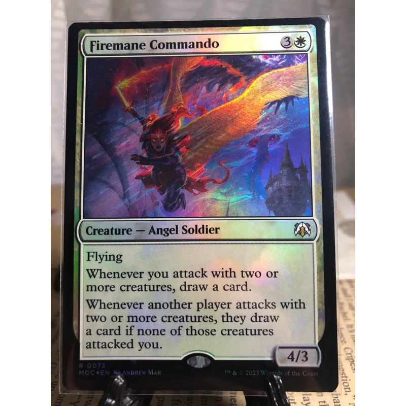 Firemane Commando (FOIL - MOC - EN) | Shopee Philippines
