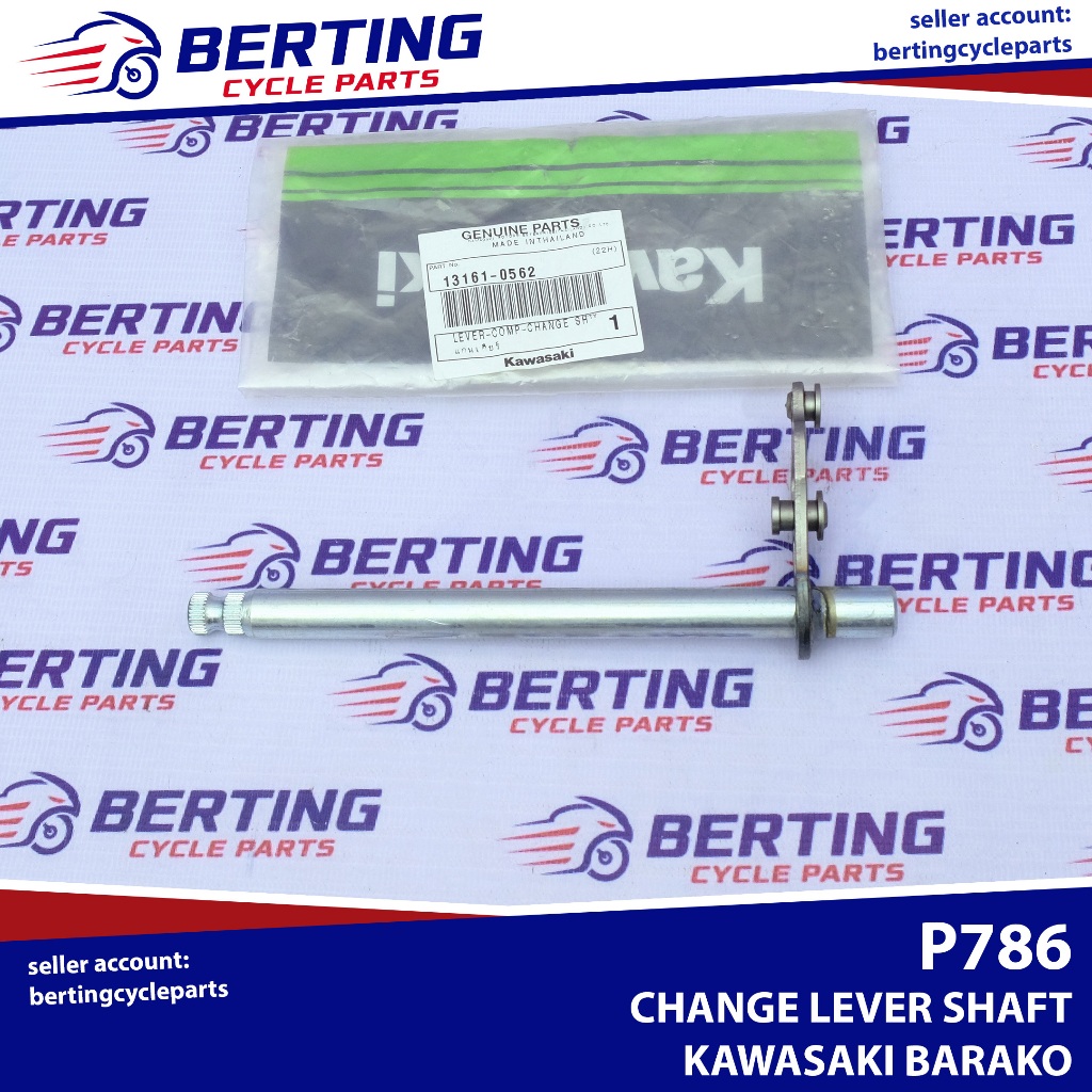 CHANGE LEVER SHAFT Kawasaki Barako Genuine 13161-0562 | Shopee Philippines