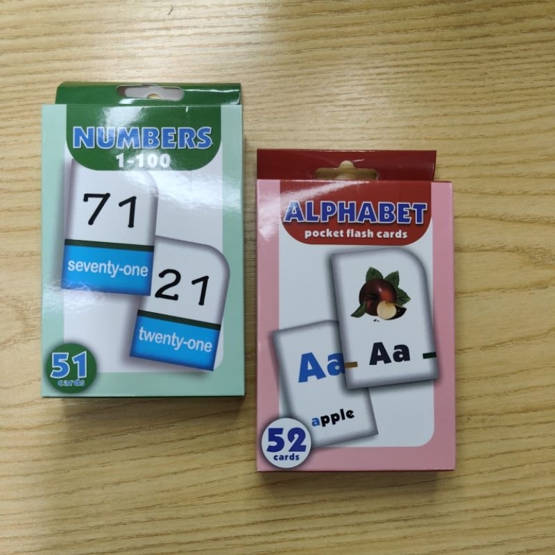 loloph Alphabet and Numbers Flash Cards | Shopee Philippines