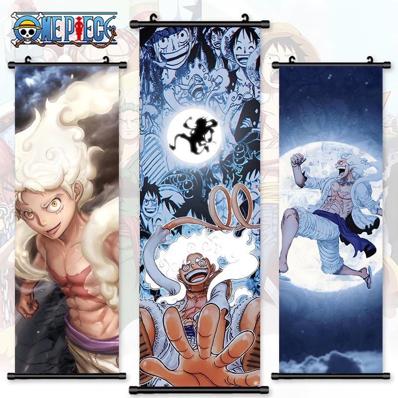 onepiece anime poster Luffy Zoro wall decoration painting two ...
