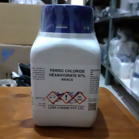 Ferric Chloride Iron(III) Chloride 500g AR ACS Grade Laboratory ...