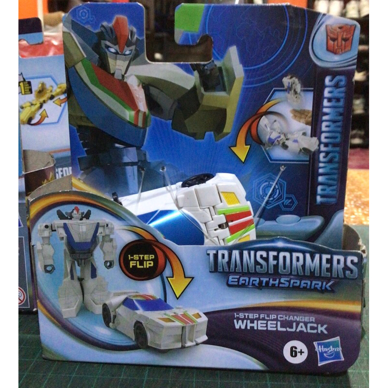 Hasbro Transformers Earth Sparks 1-Step Flip Changer (WheelJack ...