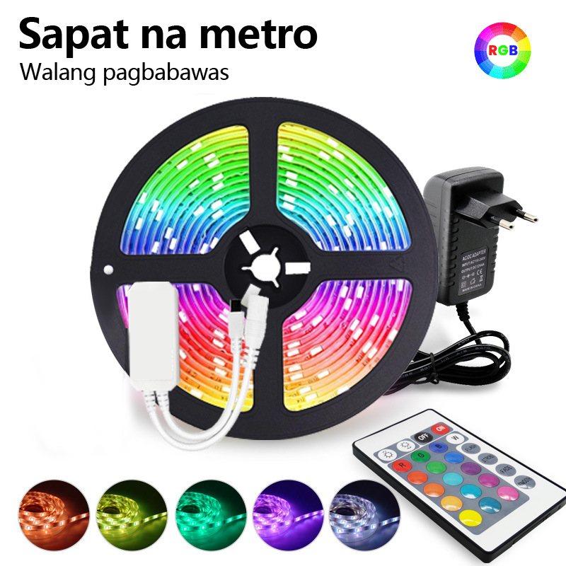 Colorful flashing LED Streamer Strip Light 10M RGB Flexible Light Self ...