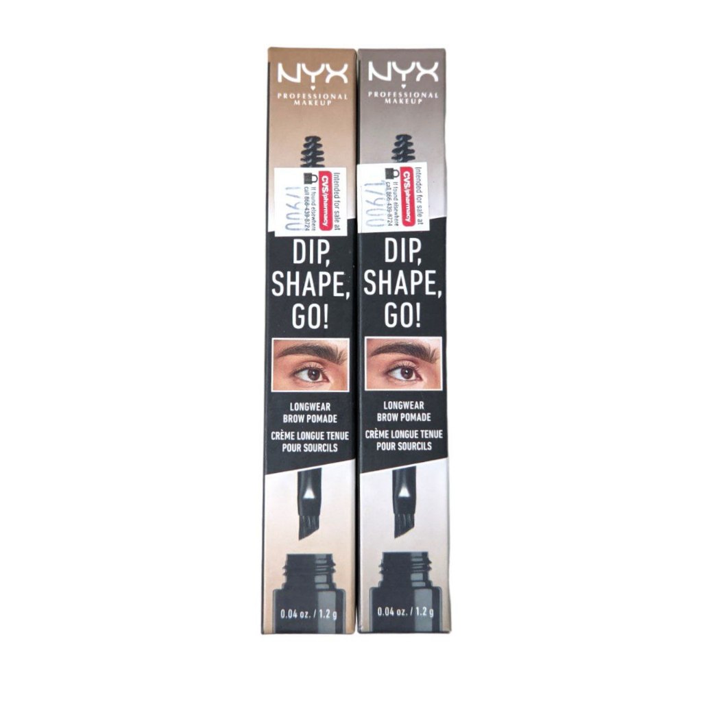 NYX Professional Makeup Dip, Shape, Go! Longwear Eyebrow Kit 1.2g ...