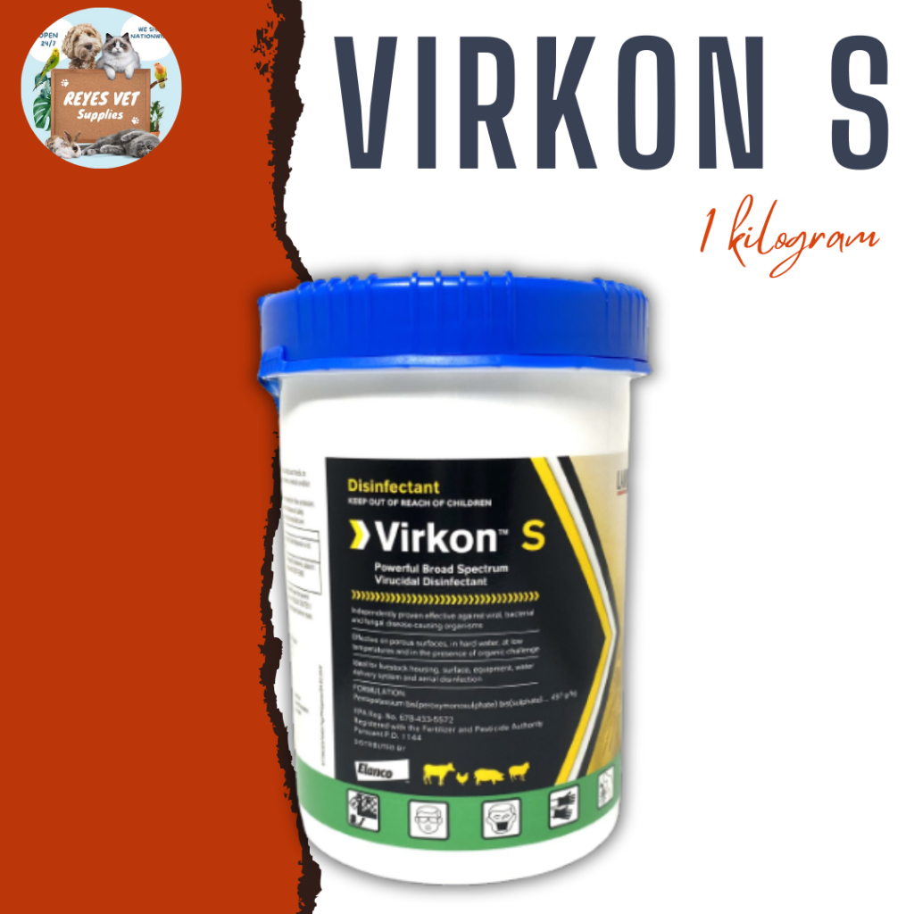 [VET SUPPORT] VIRKON S 1kg DISINFECTANT / Panglinis ng Agricultural ...