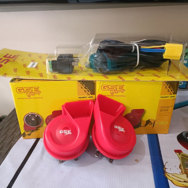 GSE CLASSIC TRUMPET HORN with Harness | Shopee Philippines