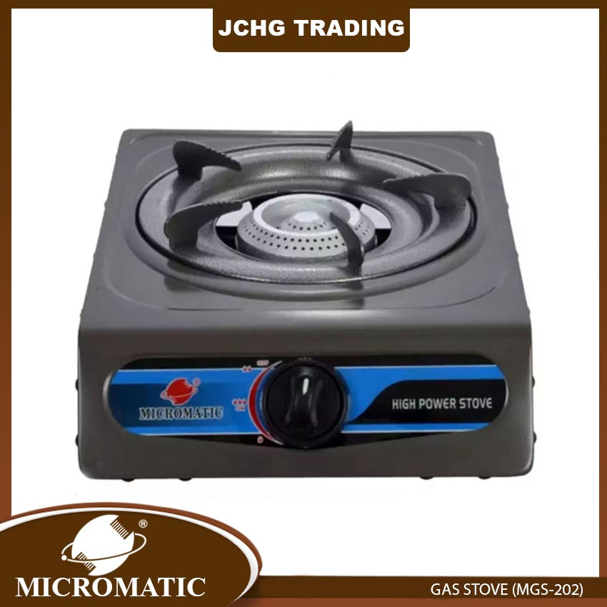 JCHG I Micromatic MGS-202 Single Burner Gas Stove (Grey) | Shopee ...