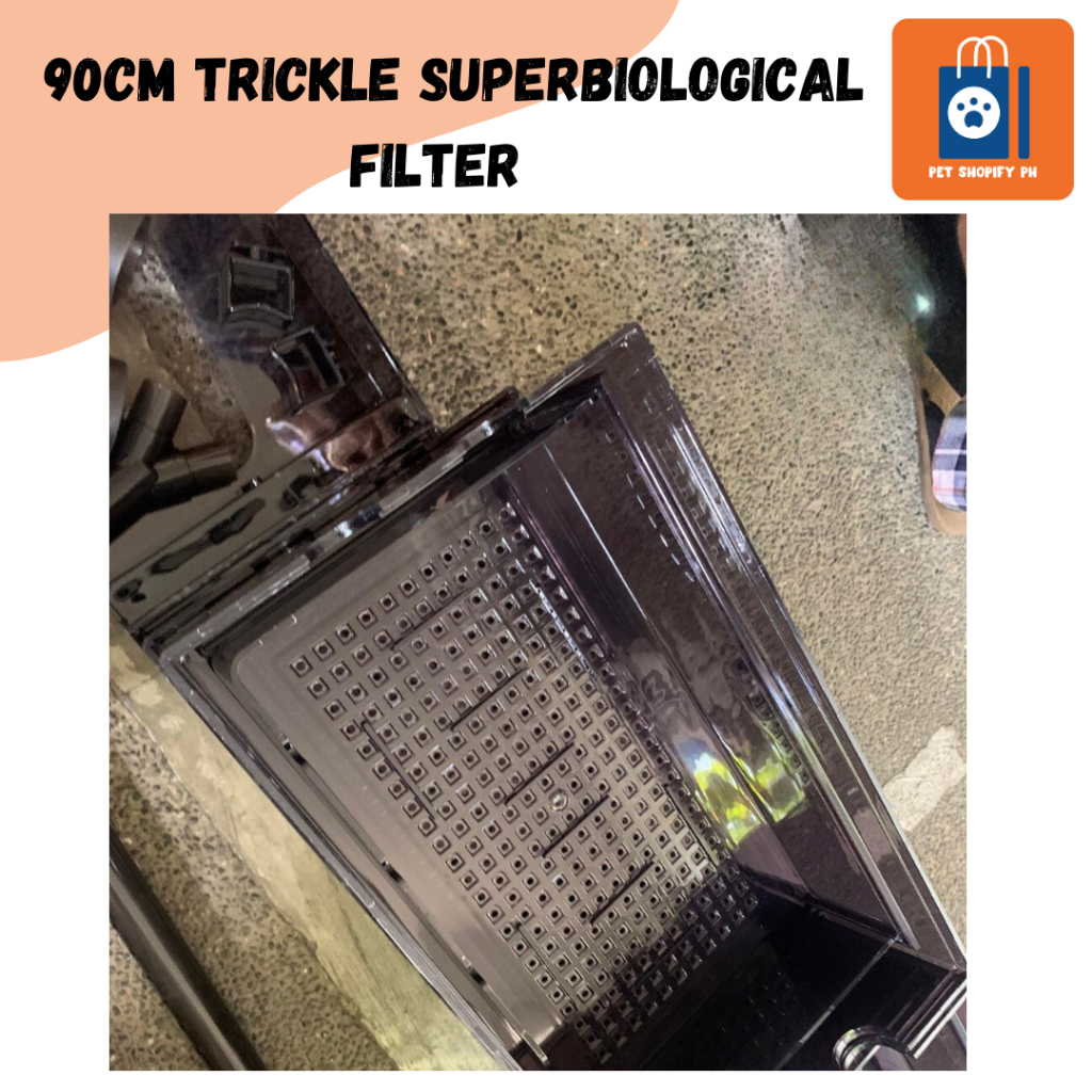 Aquarium Tank 90cm Trickle Superbiological Filter Pull Out Tray Type ...