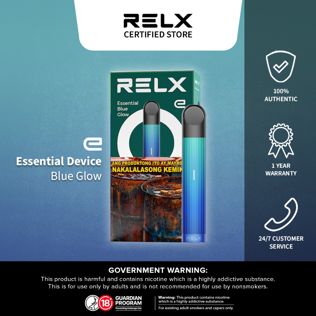 RELX Certified Store | RELX Special Essential Device - Blue Glow ...