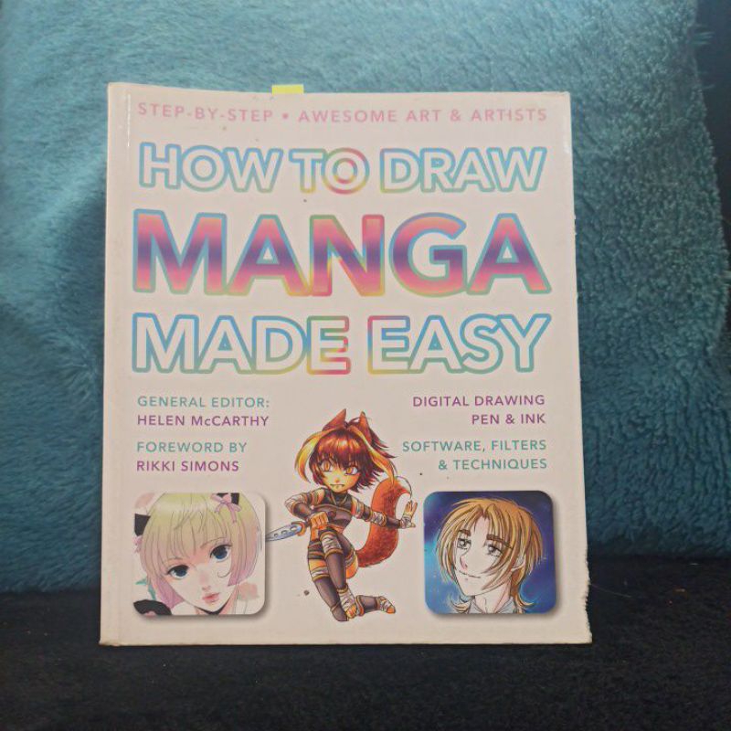 How To Draw Manga Made Easy By Rikki Simons Shopee Philippines