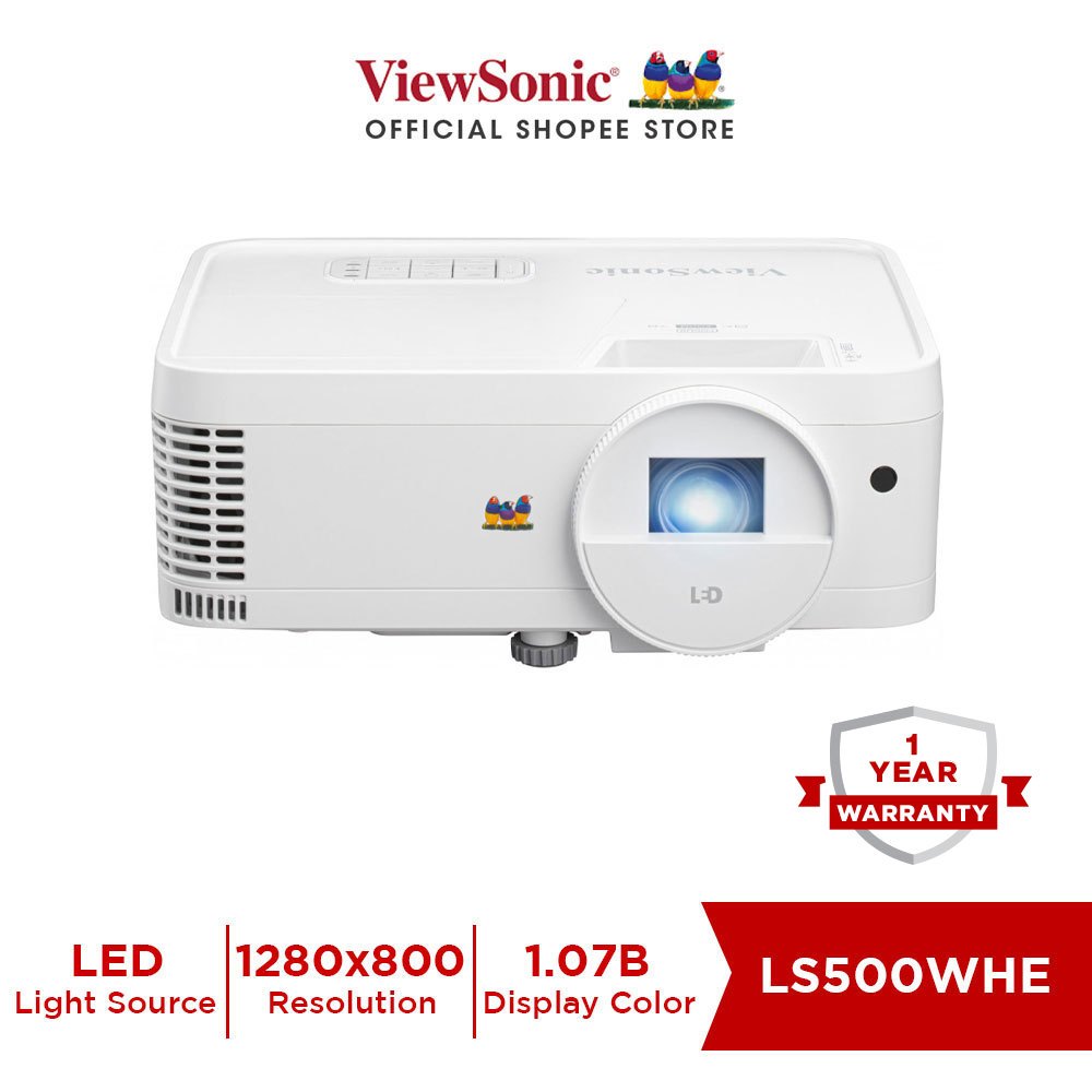 ViewSonic LS500WHE 3,000 ANSI Lumens WXGA LED Technology Business ...