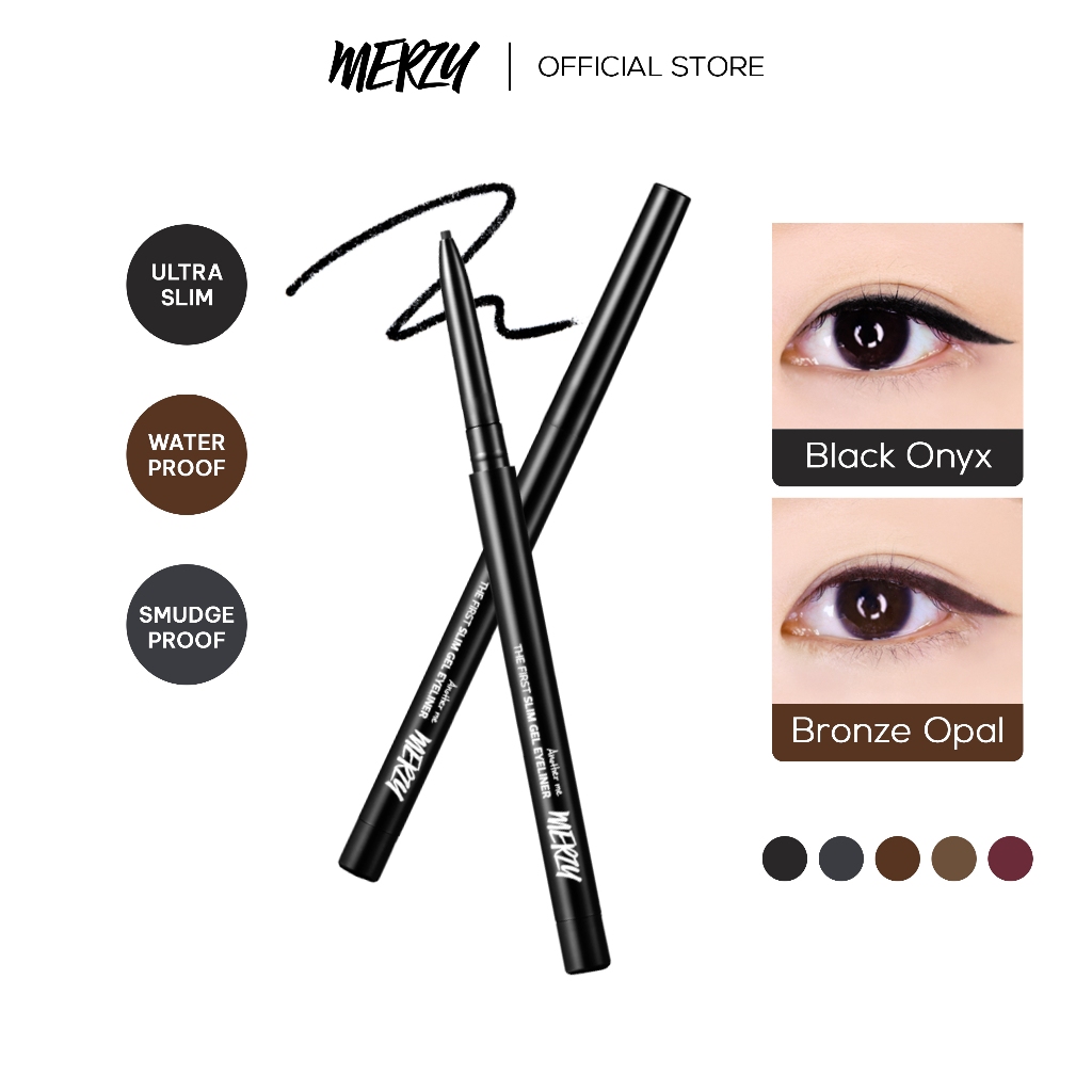 Merzy The First Slim Gel Eyeliner [long lasting, waterproof ...