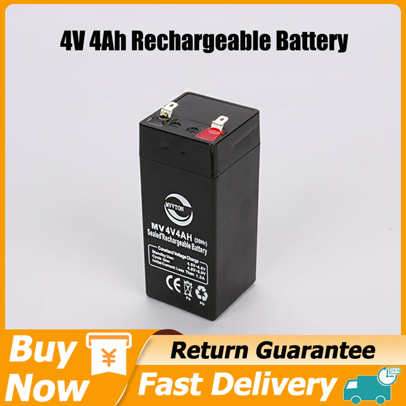 4V 4Ah Rechargeable Battery 4Ah 4 Volts Battery 2FM4 Batteries 4V 4.5Ah ...