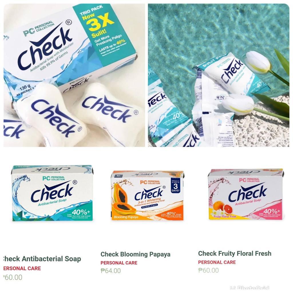 Check Antibacterial Classic Soap |Papaya 135g | Fruity Floral Fresh ...