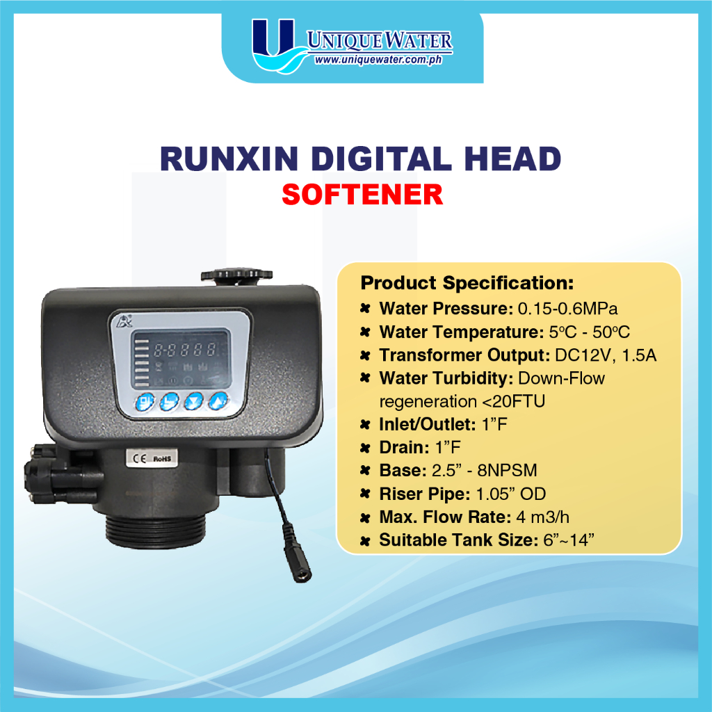 Digital Control Valve Head | Water Softener | Shopee Philippines