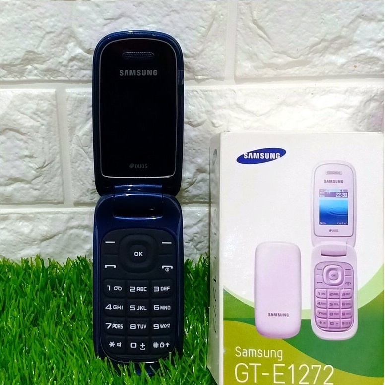 Samsung E1272 Dual SIM Flip Phone Keypad cellphone Original GSM Four ...