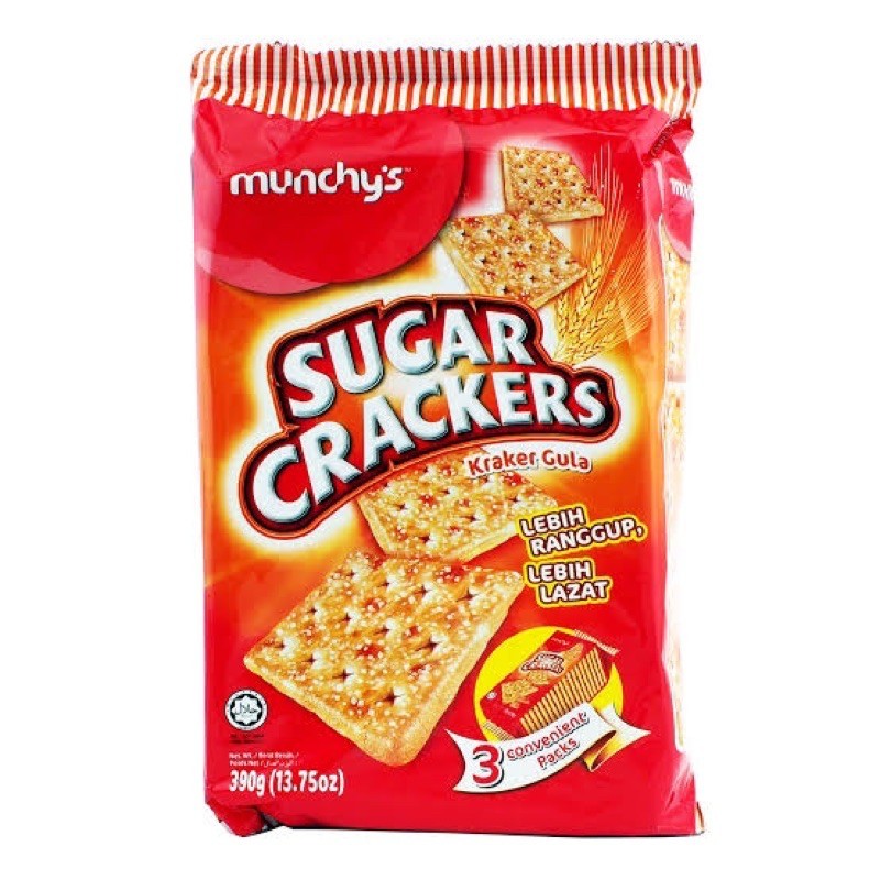 Munchy’s Sugar Crackers/Munchy’s Vege Crackers 390g | Shopee Philippines