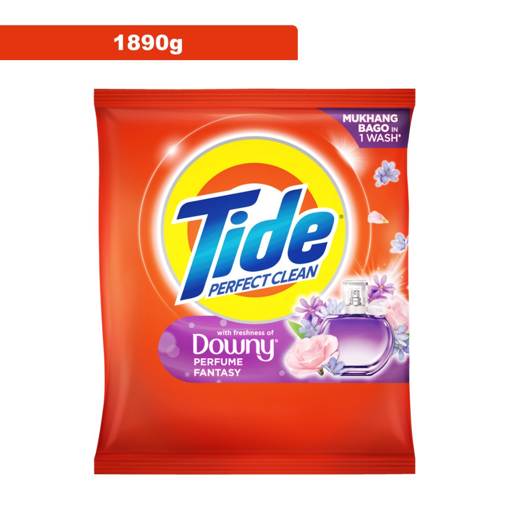 Tide Perfect Clean Laundry Powder Detergent Perfume Fantasy 1890g ...