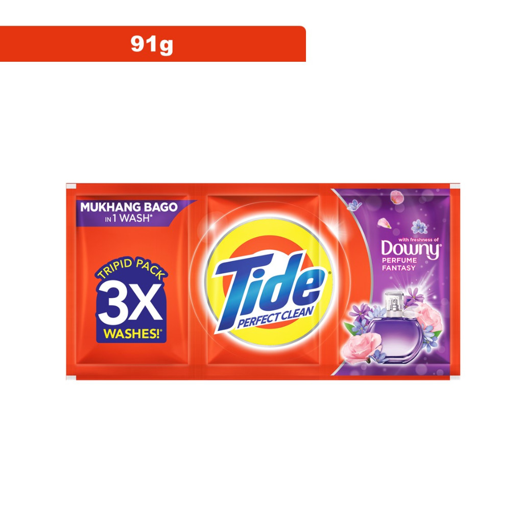 Tide Powder Perfect Clean Perfume Fantasy 3Pid 91g 6s | Shopee Philippines