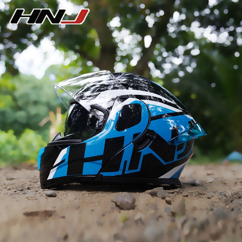 HNJ 937 Modular Helmet Full Face for motorcycle Dual Visor Unisex ...
