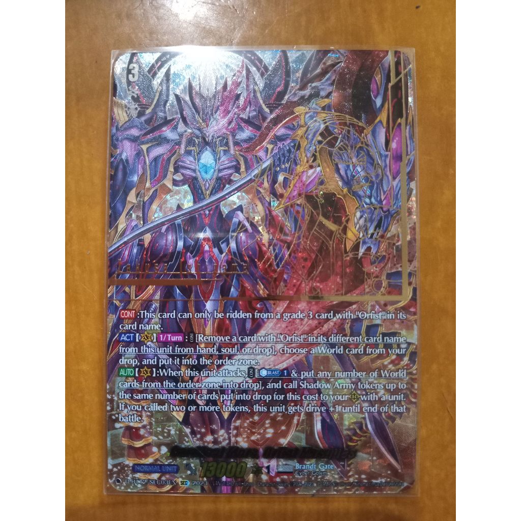 CFV SEC Cardinal Mors, Orfist Masques D-BT12 Cardfight Vanguard English Brandt Gate | Shopee ...
