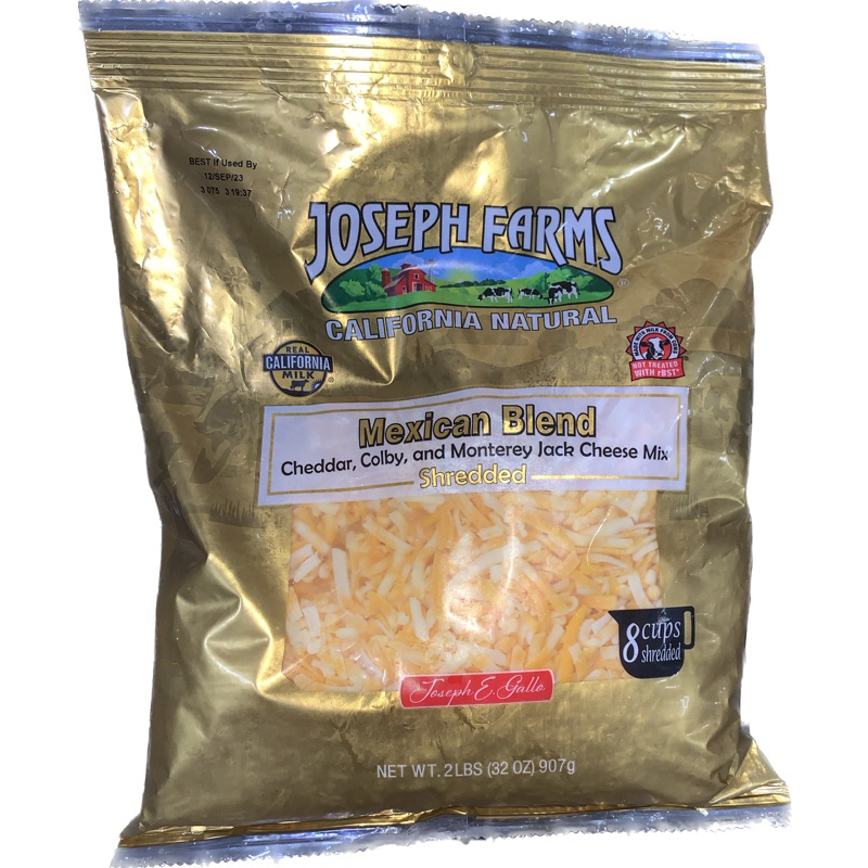 JOSEPH FARMS SHREDDED MEXICAN BLEND 320Z | Shopee Philippines