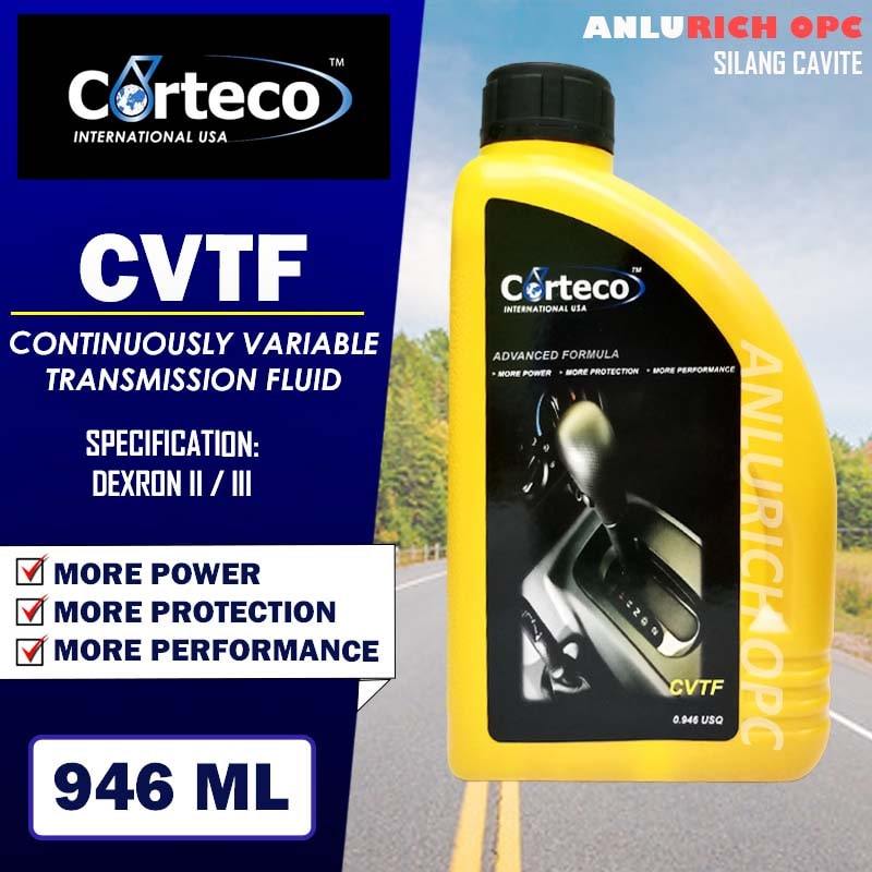 CORTECO CONTINUOUSLY VARIABLE TRANSMISSION FLUID CVTF SPECIFICATION ...