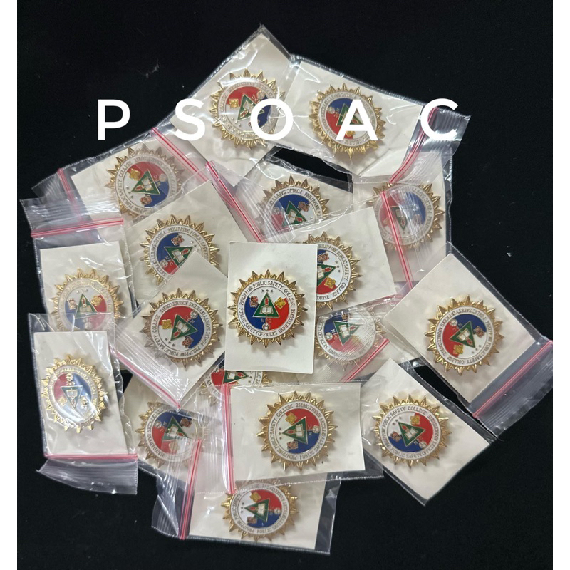 PSOAC Pin (Public Safety Officers Advance Course) | Shopee Philippines