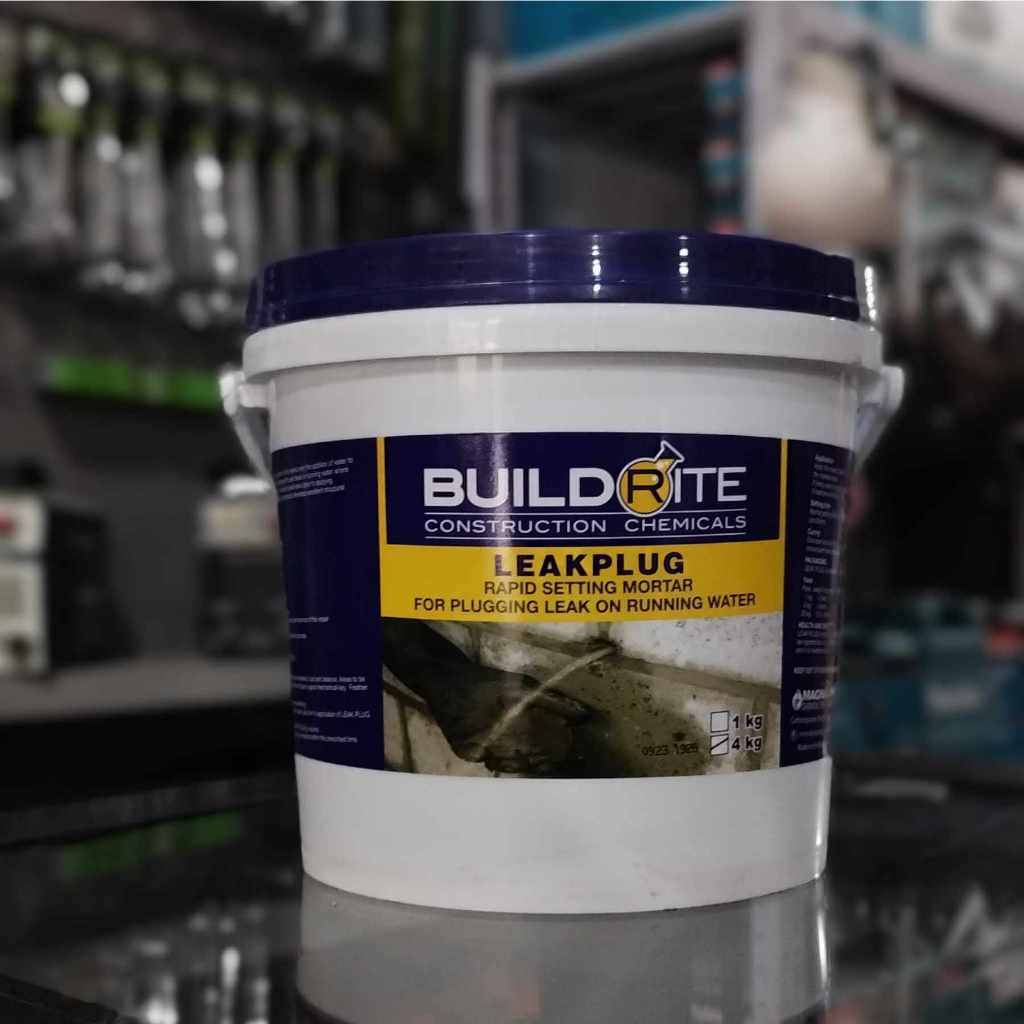 BUILDRITE LEAK PLUG (4kg) RAPID SETTING MORTAR FOR PLUGGING LEAK ON ...