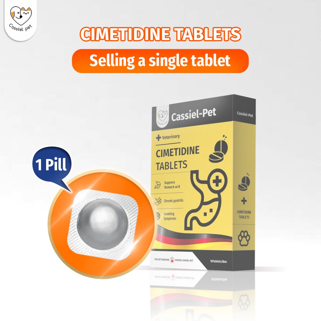CASSIEL PET Gastrointestinal Tablets For Vomiting,Refusal To Eat ...