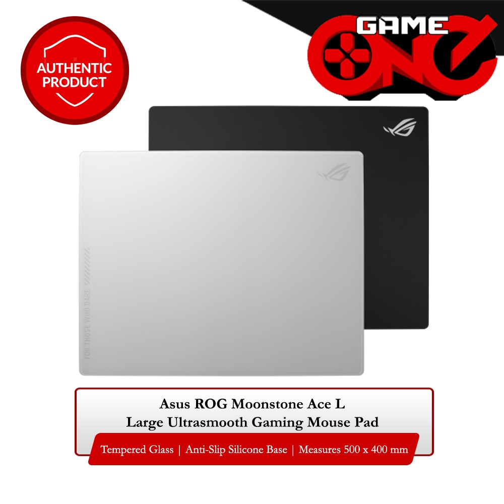 Asus ROG Moonstone Ace L Large Gaming Mouse Pad (500 x 400 mm) | Shopee ...