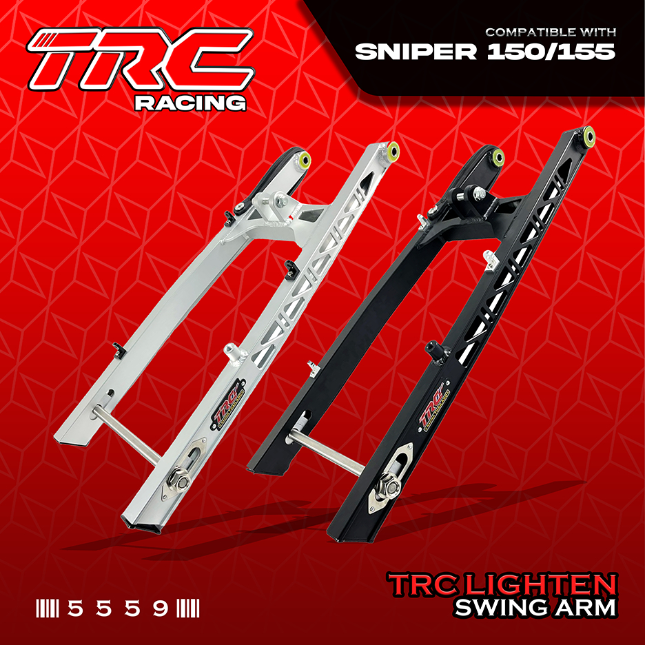 TRC Racing Thailand Concept Sniper 150 / 155 Swing Arm PLUS 2 Lighten Design Heavy Duty 5559 ...