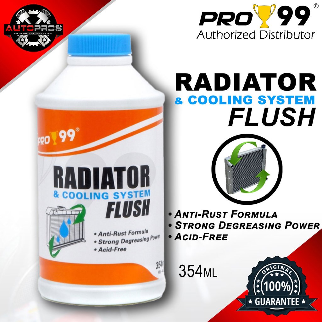 PRO 99 Radiator & Cooling System Flush Cleaner 354ml | Shopee Philippines