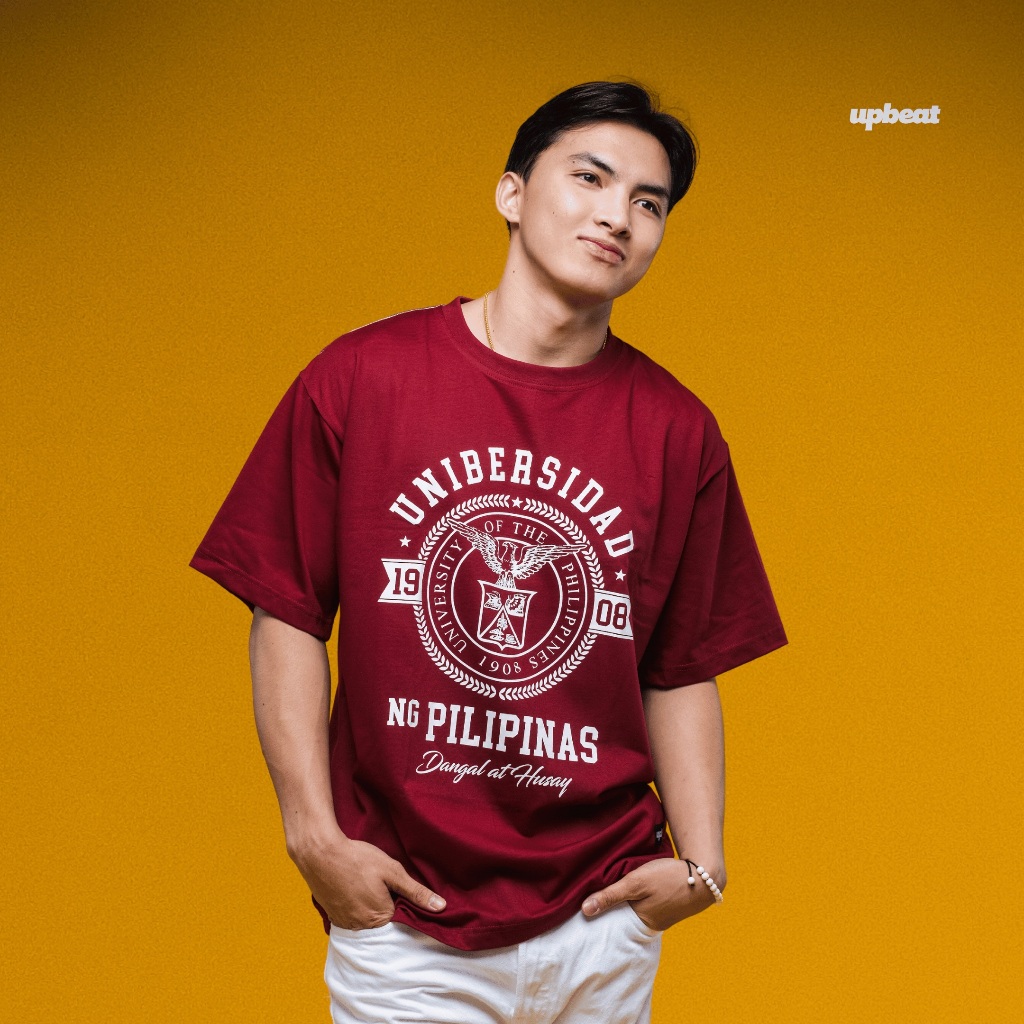 UPBEAT-University of the Philippines-UP Academia Maroon | Shopee ...