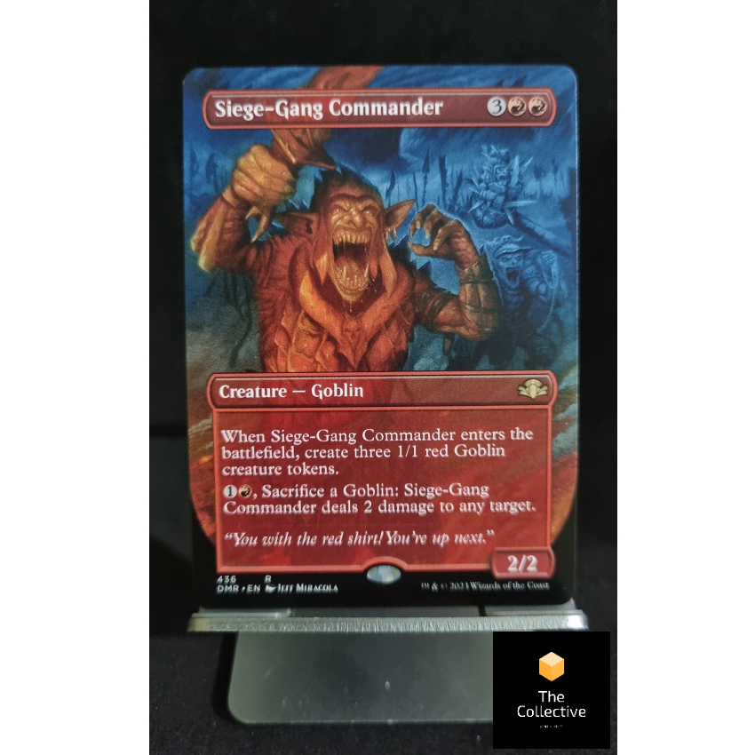 Magic the Gathering - MTG Card Game - Siege-Gang Commander - [RED] / [ID: RB1] | Shopee Philippines