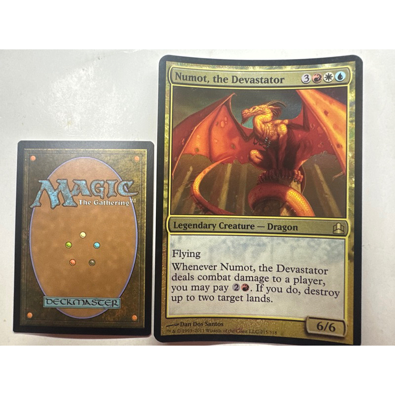 Numot, the Devastator - Oversize - Foil - Mgic the Gathering | Shopee ...