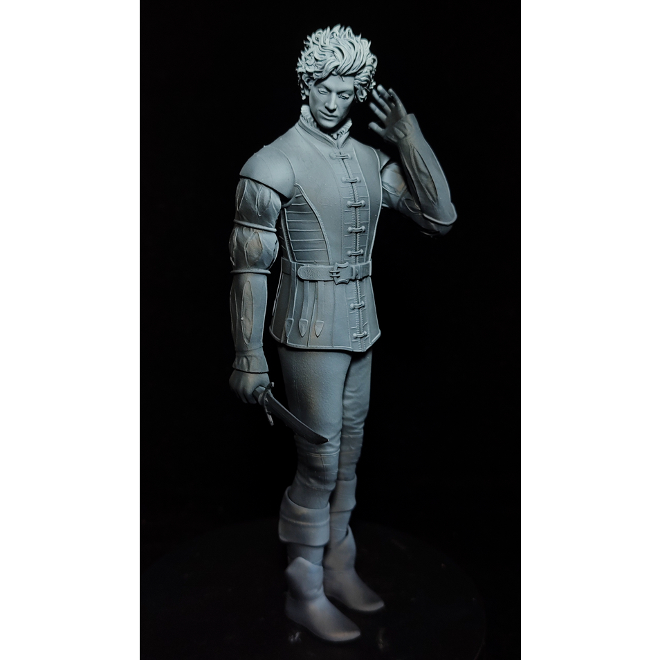 Astarion BALDUR's GATE 3 FULLBODY UNPAINTED 7-8" inches SCALE FIGURE ...