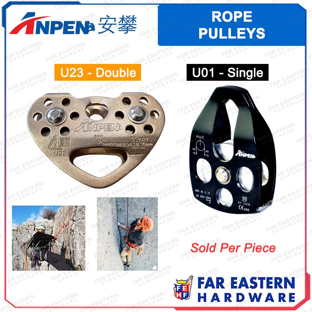 ANPEN Hand Rope Pulley for Climbing / Hiking | Shopee Philippines