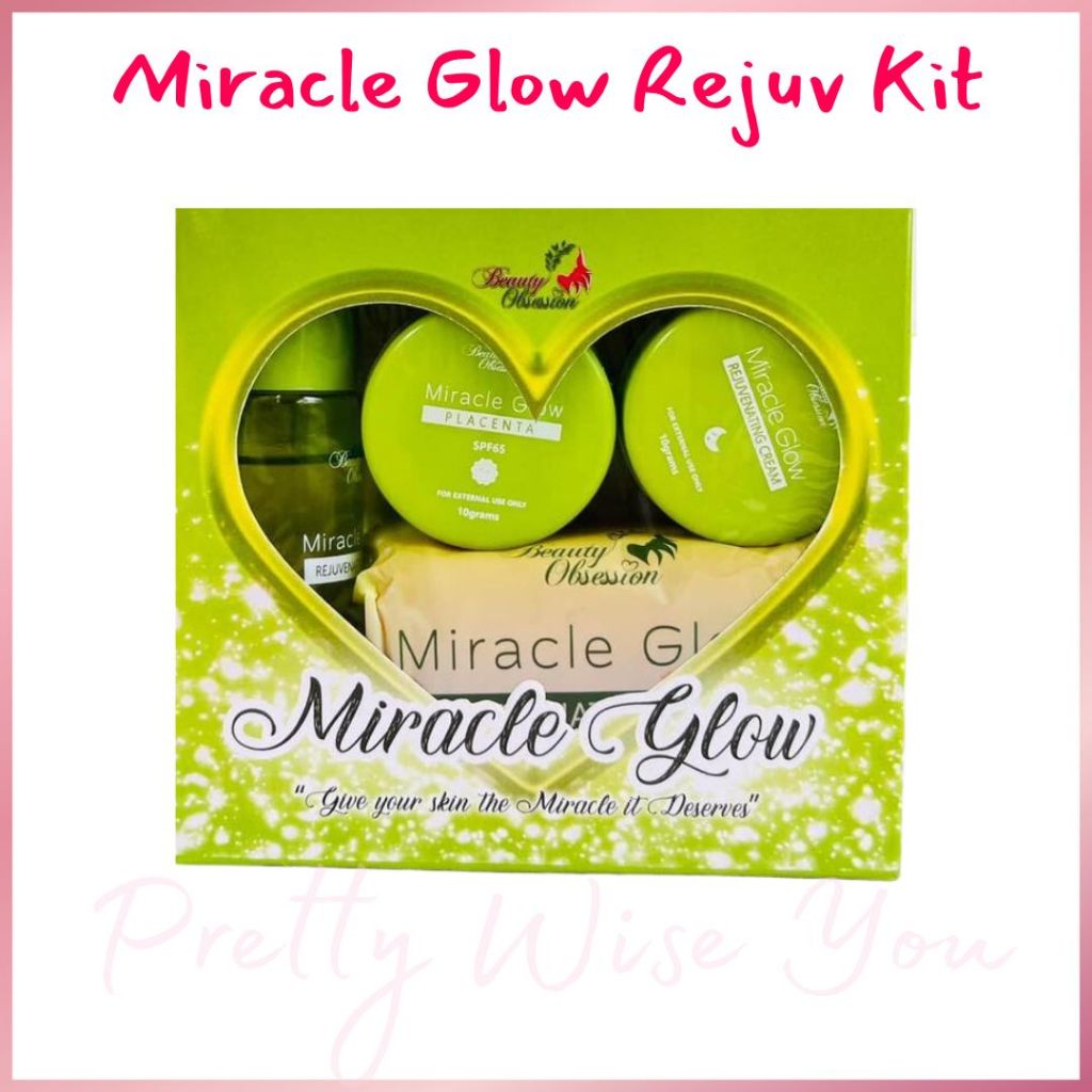 Miracle Glow Premium Rejuvenating Kit by Beauty Obsession Set | Shopee ...