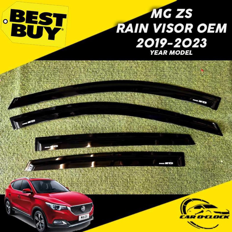 MG ZS Rain Visors Rain Visors OEM (2019-2023) | Shopee Philippines
